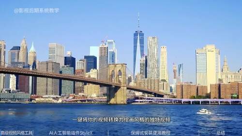 AI人工智能强大神器,视频转绘画风格插件StyleX,支持PR和AE