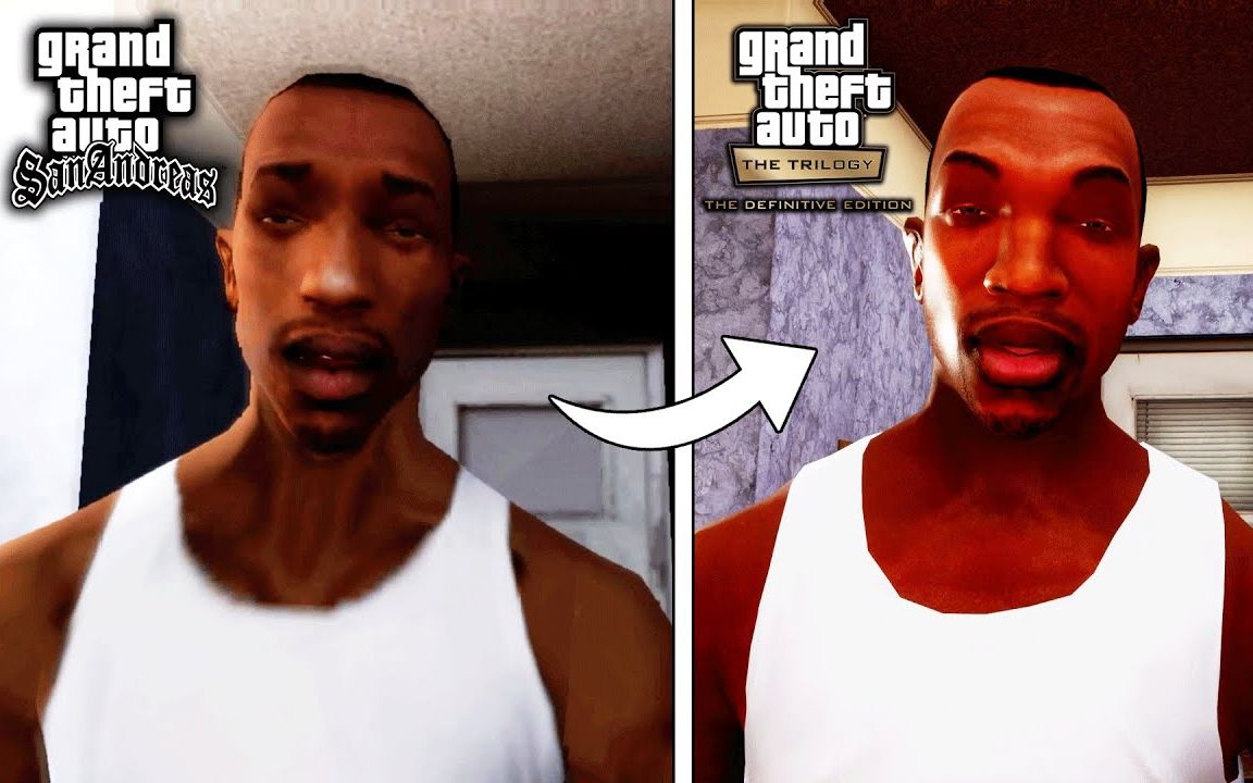 GTA原版VS决定版版 画质细节对比(圣安地列斯篇)