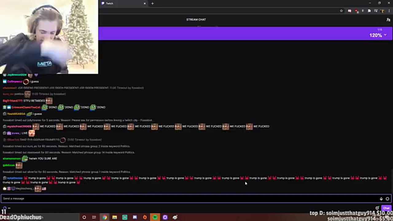 大选结束 xQc对美国第46任总统拜登的反应