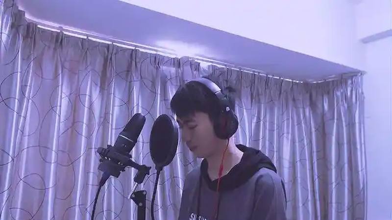 主全程破音翻唱《空心》无后期