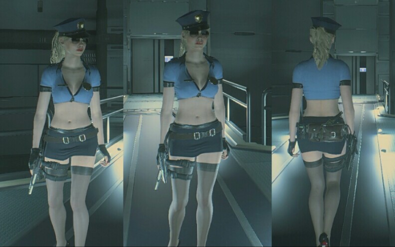 《生化2重制版》最新性感女警制服MOD欣赏