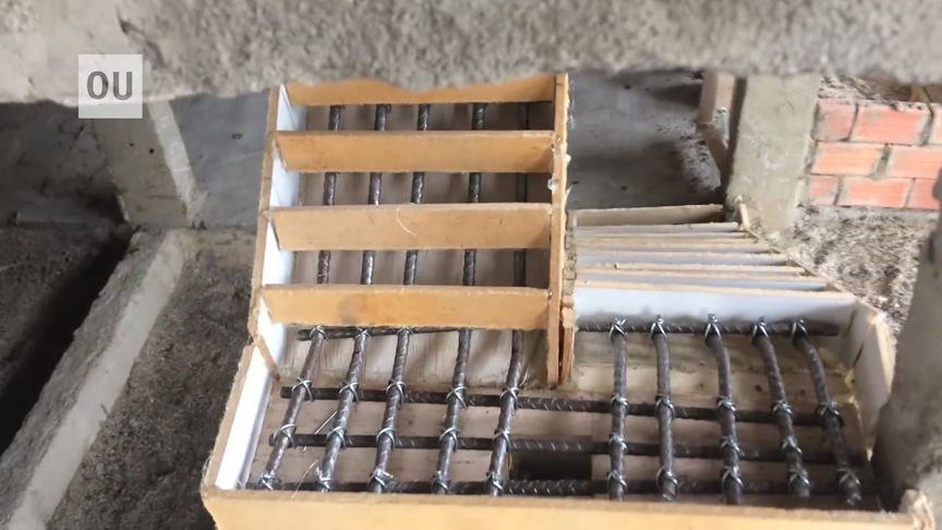 如何在混凝土中建造楼梯