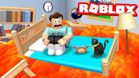 Roblox乐高小游戏小格解说 第一季 第287集 岩浆地板模拟器:岩浆灾难...