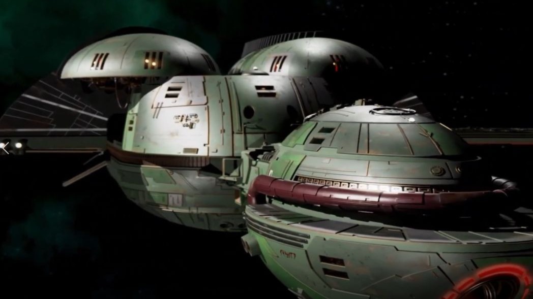 Blender建模渲染《星际迷航》克林贡猛禽舰动画