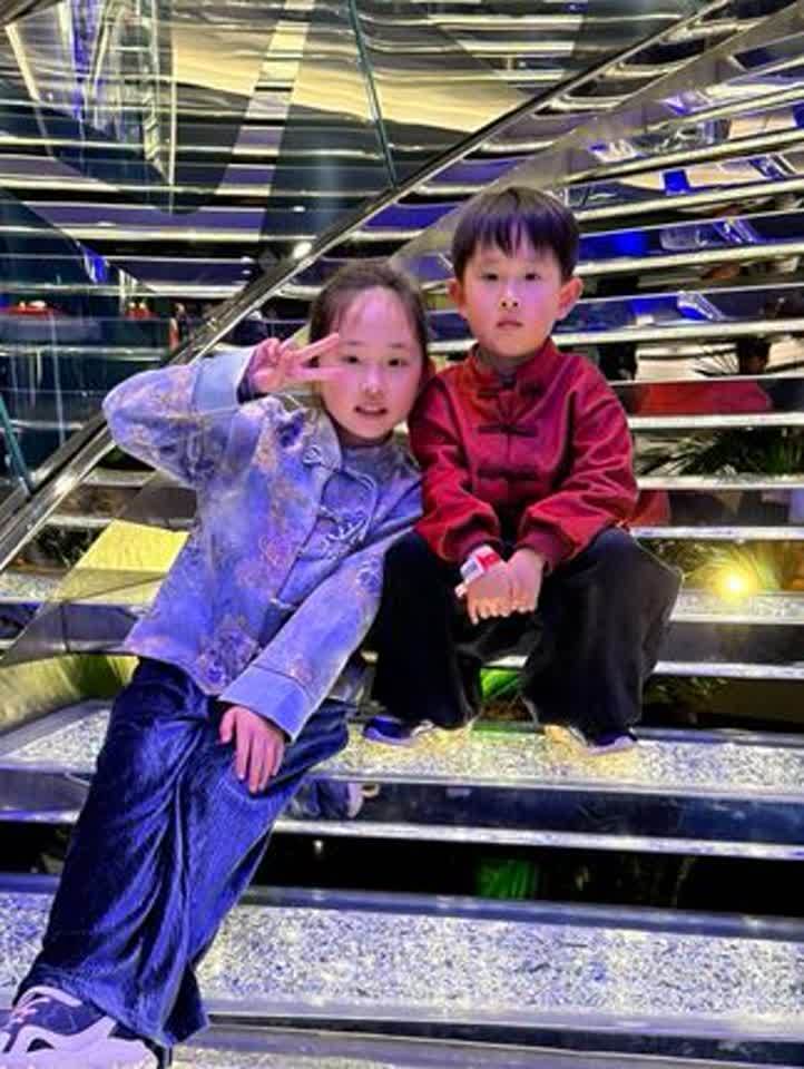 一家四口的邮轮之旅 #二胎家庭 #姐弟 #MSC荣耀号