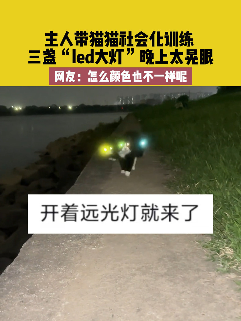 led大灯。怎么颜色也不一样呢