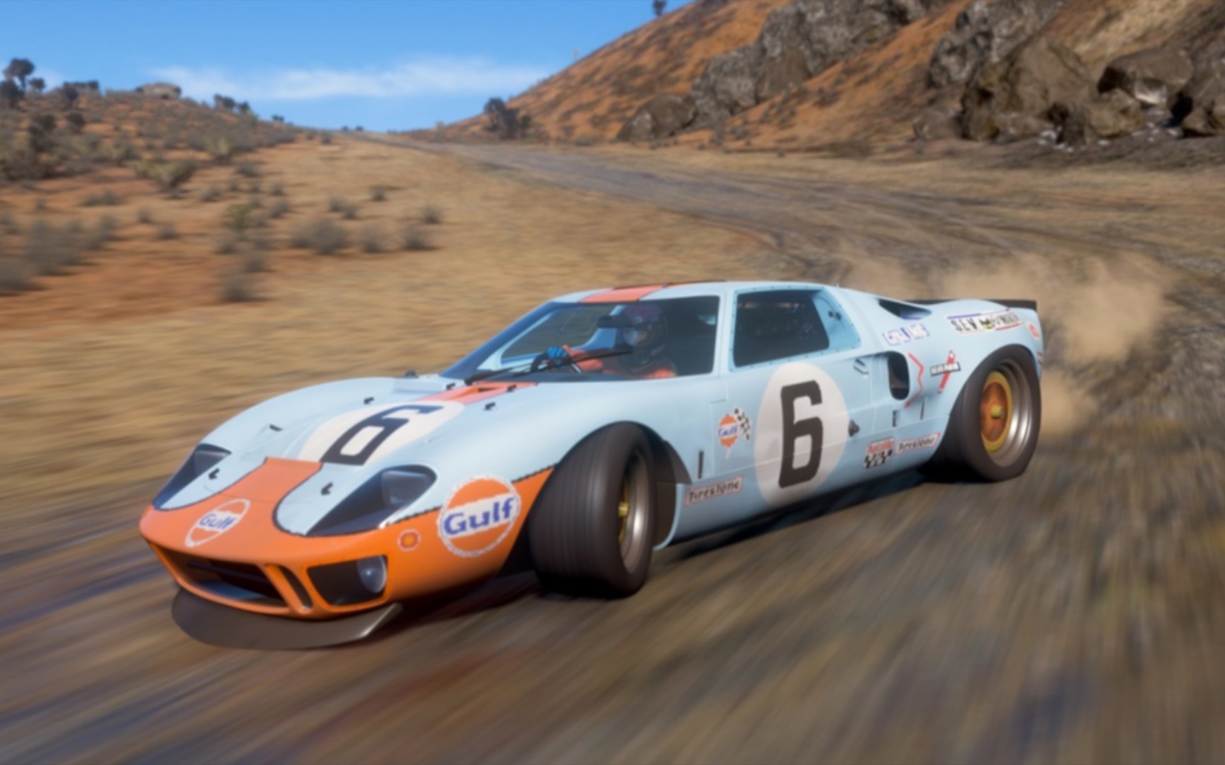 【地平线5】传奇赛车GT40单挑拉力META 梅奔CLK GTR?!