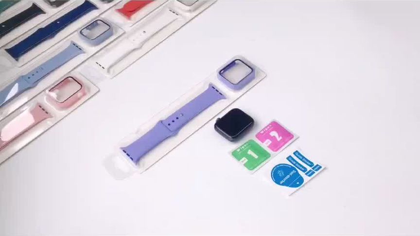 苹果手表 壳膜一体装机视频#Lanbi