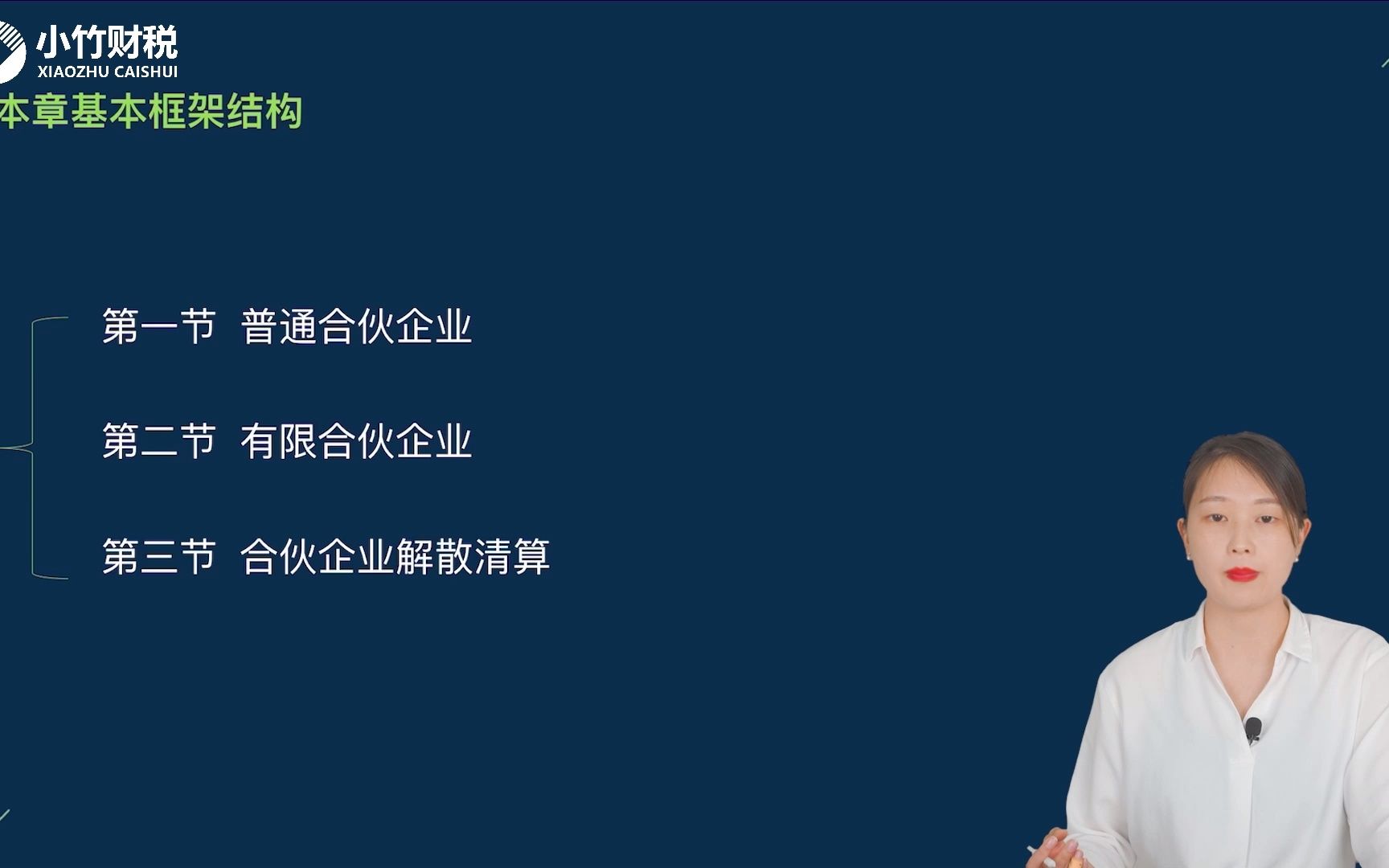 2022中级会计考试-中级经济法-第26讲:合伙企业的概念与分类、普通...