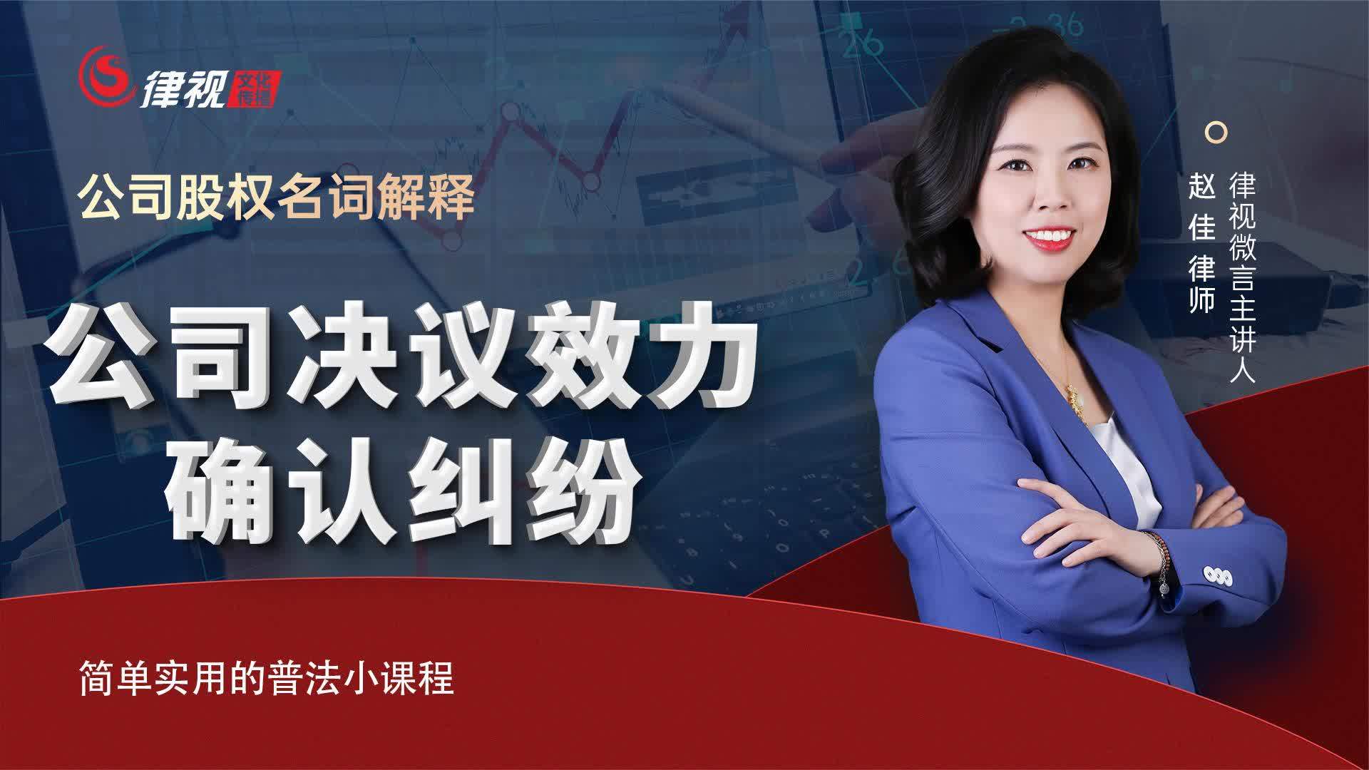什么是公司决议效力确认纠纷?