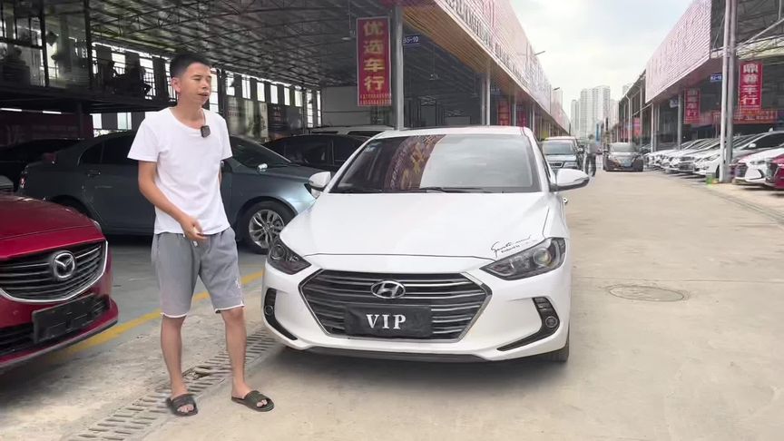#南宁二手车 #领动 17年自动1.6现代领动