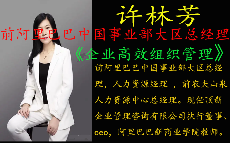 许琳芳《企业高效组织管理》16讲(抖音199)推荐收藏及时观看-随时下...