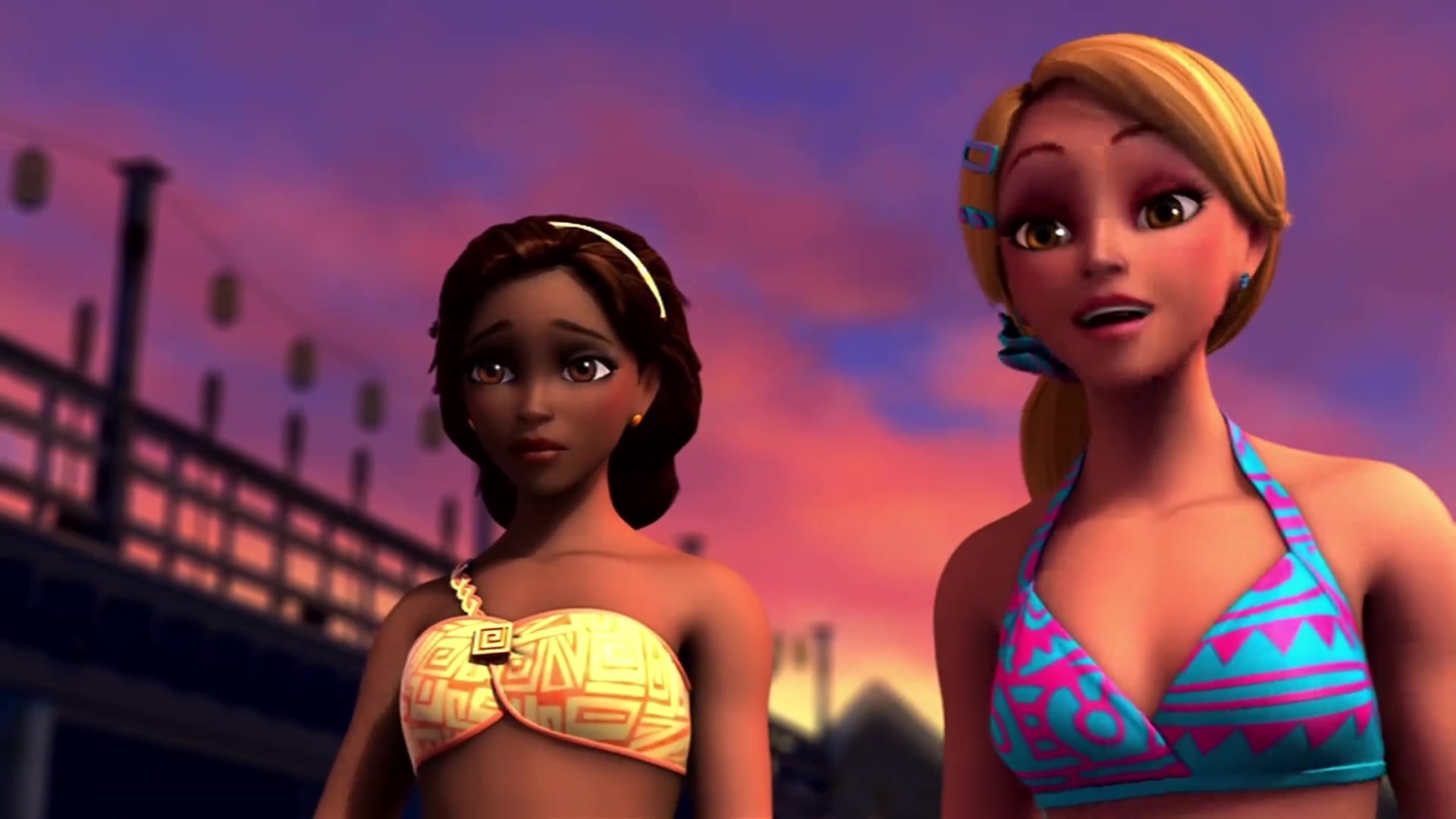 芭比之美人鱼历险记:芭比被大家讨厌,人火了是不行,啥人都出来