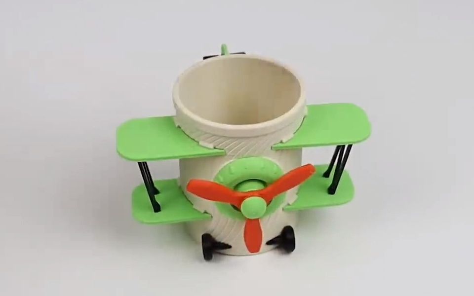 3D打印:飞机笔筒 模型分享