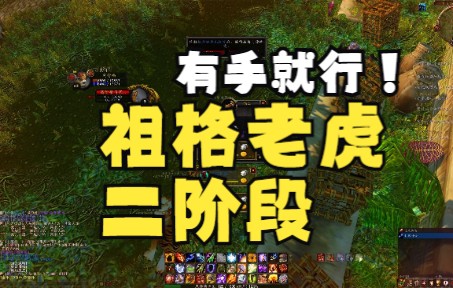 全职业单人卡祖格老虎二阶段!有手就行