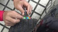 轮胎花纹深度尺