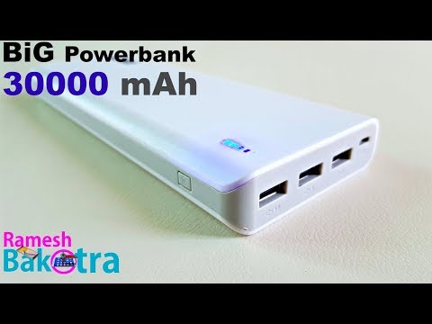 Epsilon 30000 mAh Powerbank拆箱和全面审查