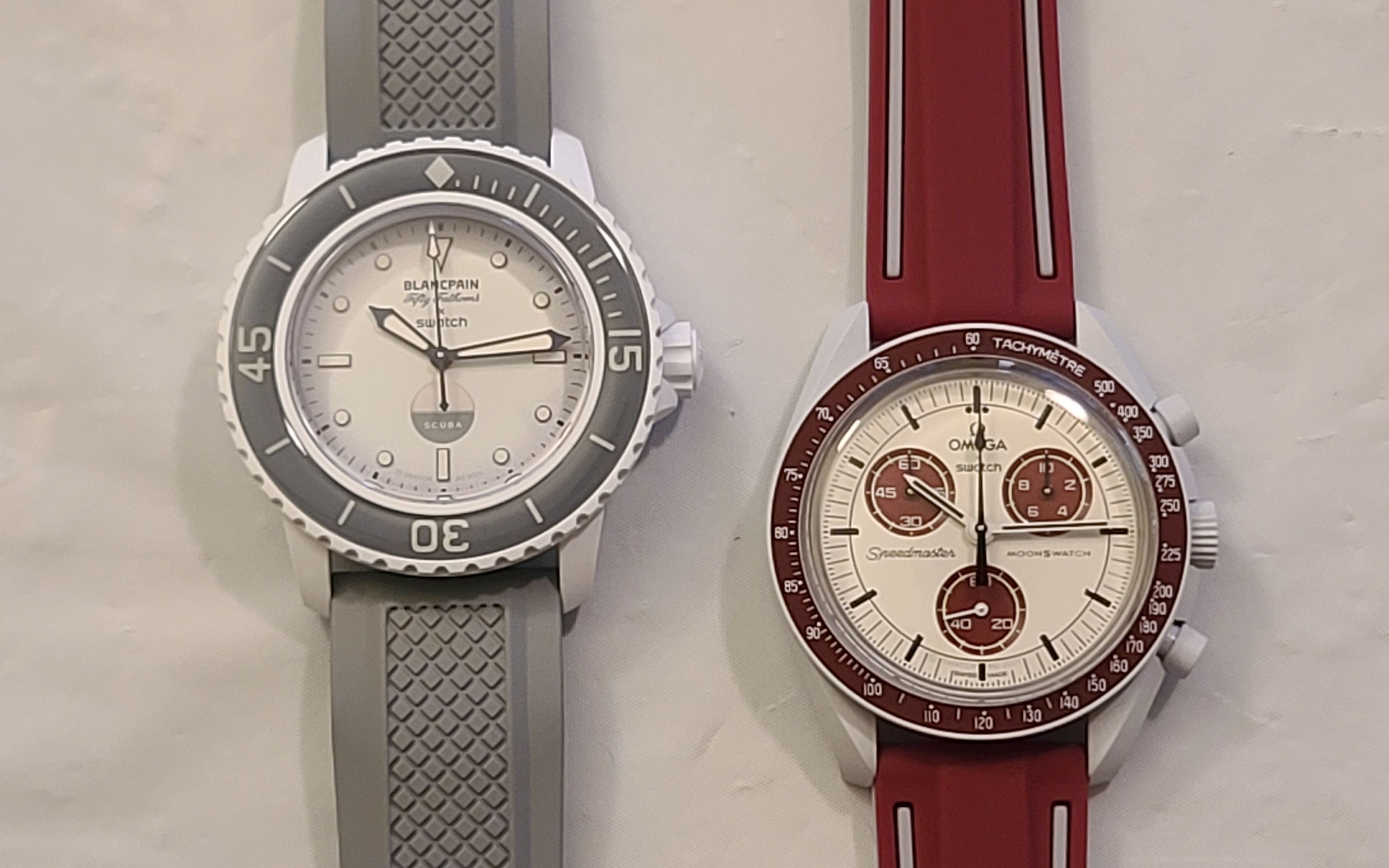 [自换表带] 斯沃琪宝珀联名款 & 欧米伽moonswatch [JZL On Watch EP3]