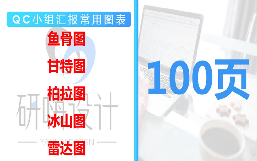 医学品管圈QC100页专用图表分享