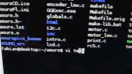 ASURO 现场教你电脑上编写程序-大谷机器人编程技术