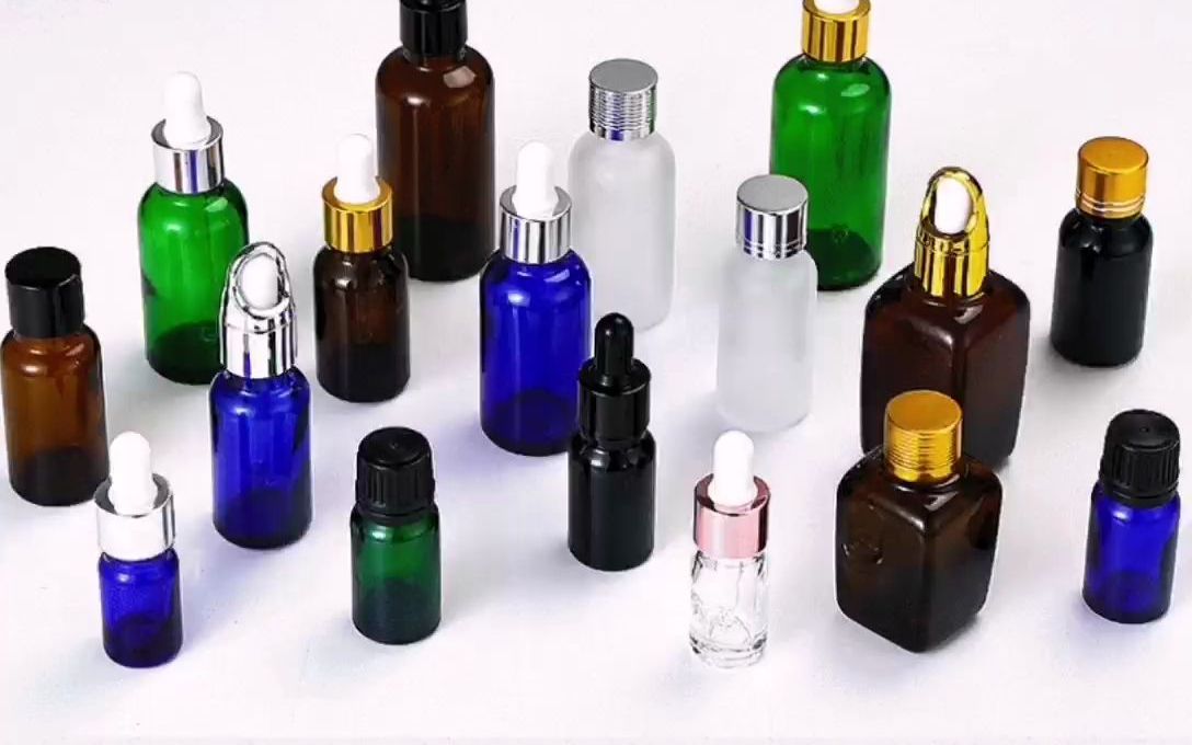 Madihah彩妆面部精华液瓶子包材代加工OEM贴牌,透明磨砂原液精油...