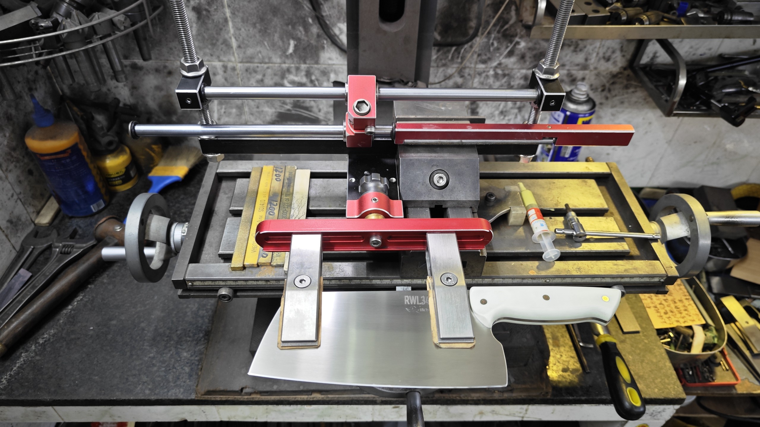 定角磨刀器,砥石神话及磨刀玄学终结者!