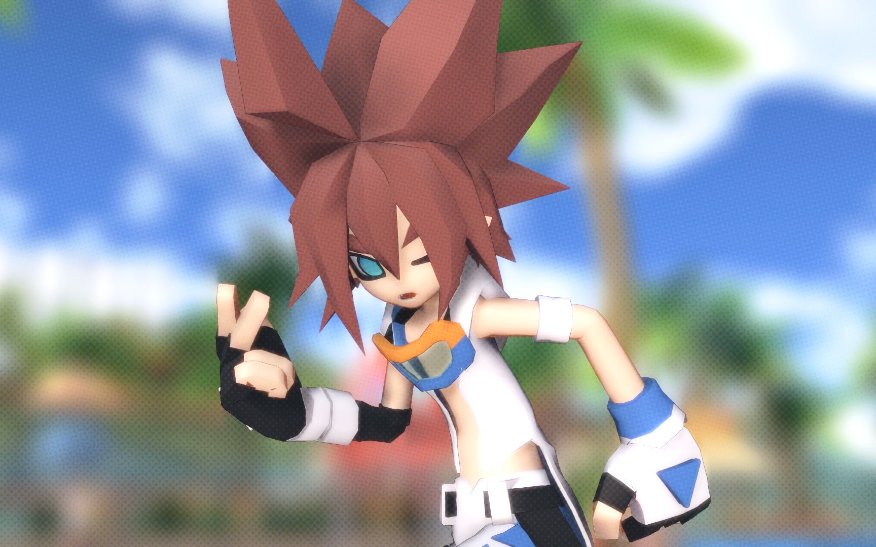 【凹凸世界MMD/手游皮肤】安迷修夏日狂想曲(･ω