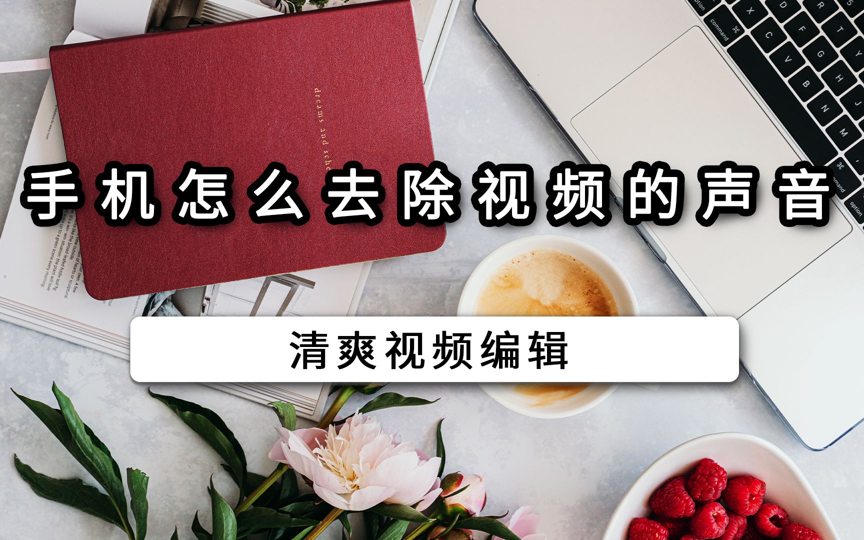 手机怎么去除视频的声音