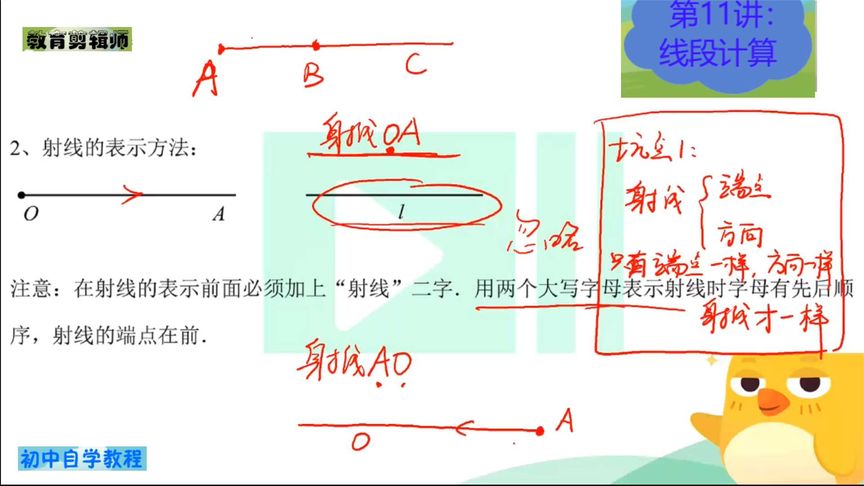 第11讲:线段计算(七数上)