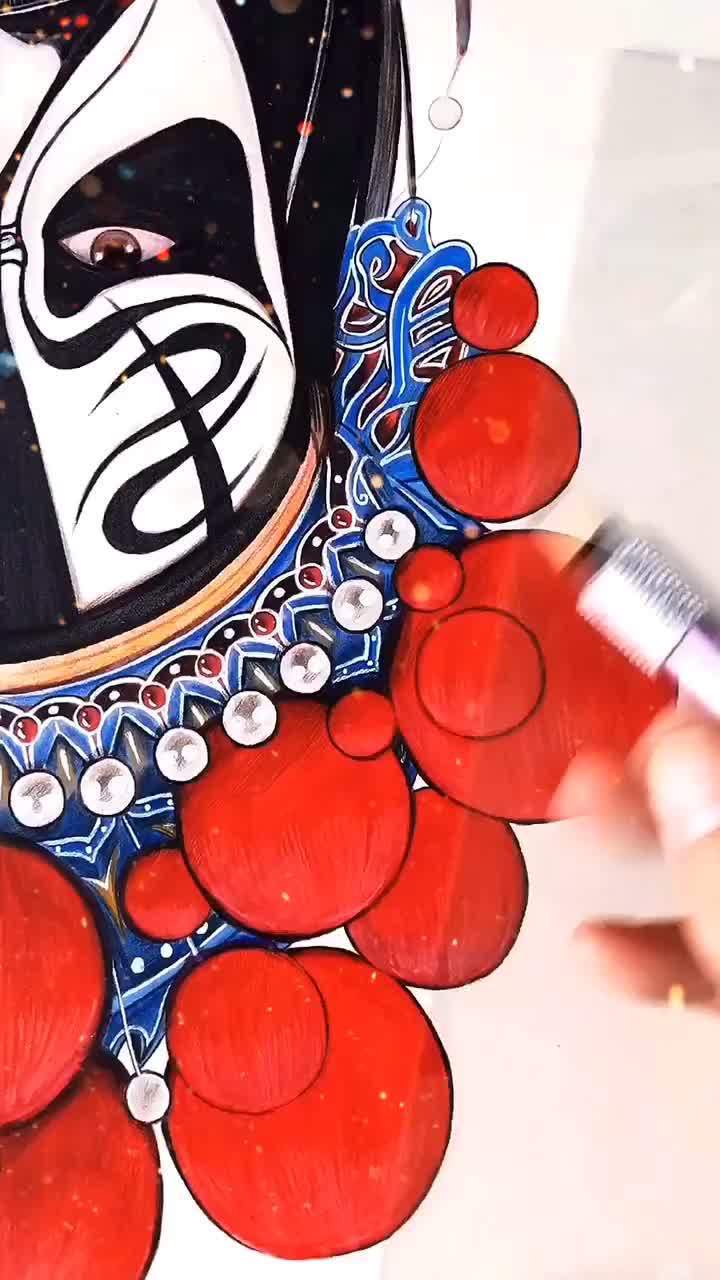 我的原创插画 你能认出来这是哪两个角色吗?