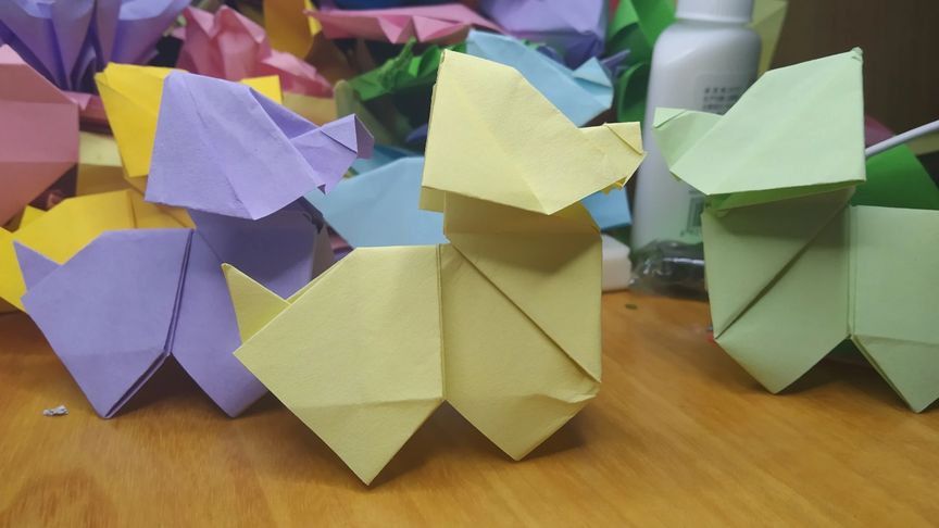 小狗的折法,保证真的很简单