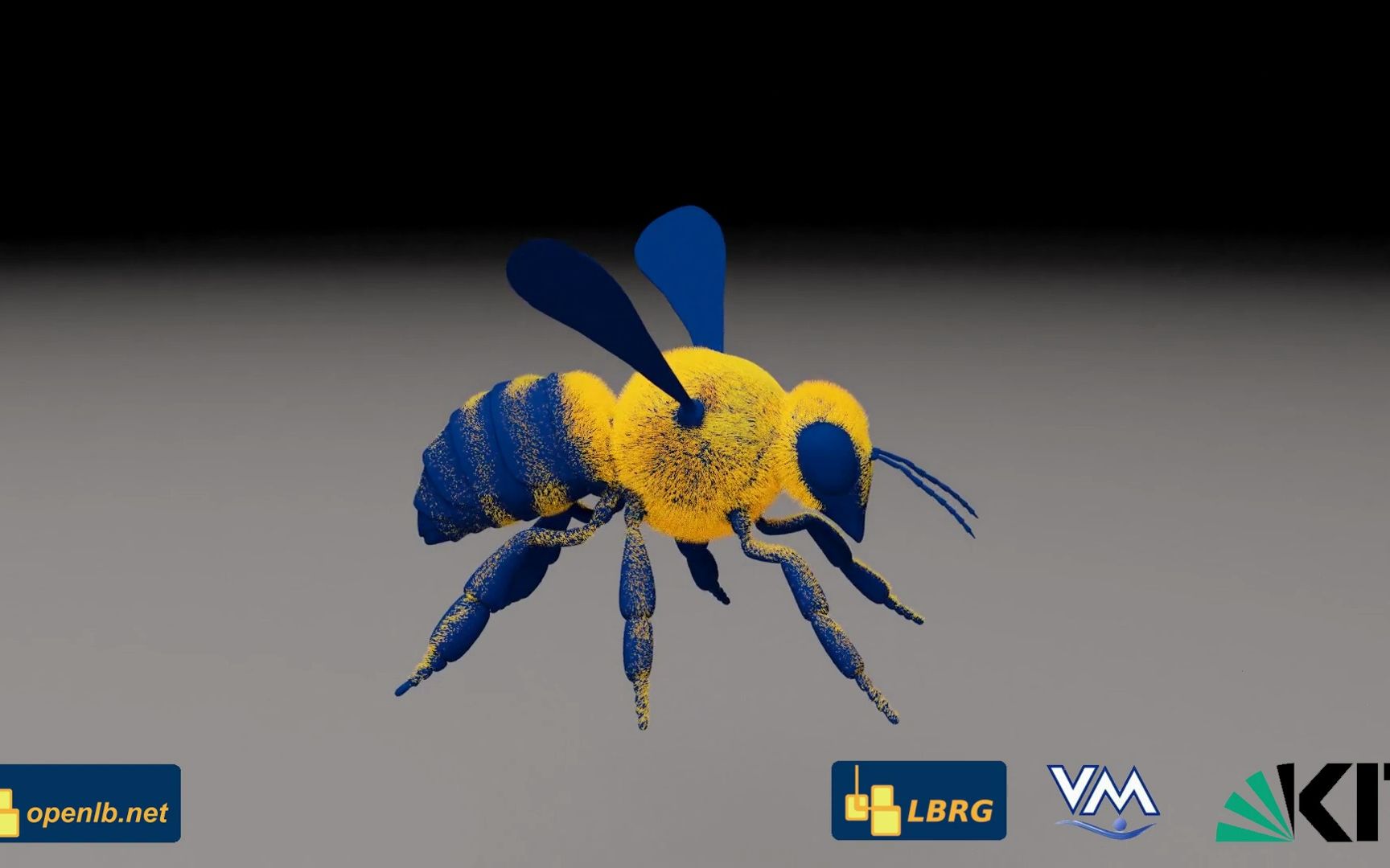 使用OpenLB的LBM飞行蜜蜂的LES模拟【同名公众号“CFD之音”】