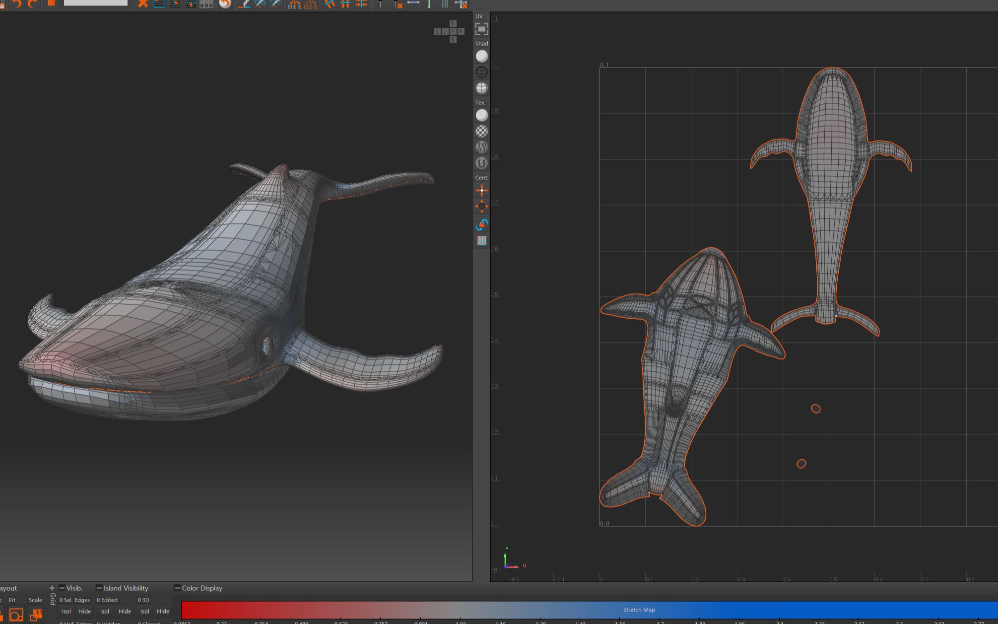 RHINO模型Unfold3D拆解UV及制作贴图软件方法介绍