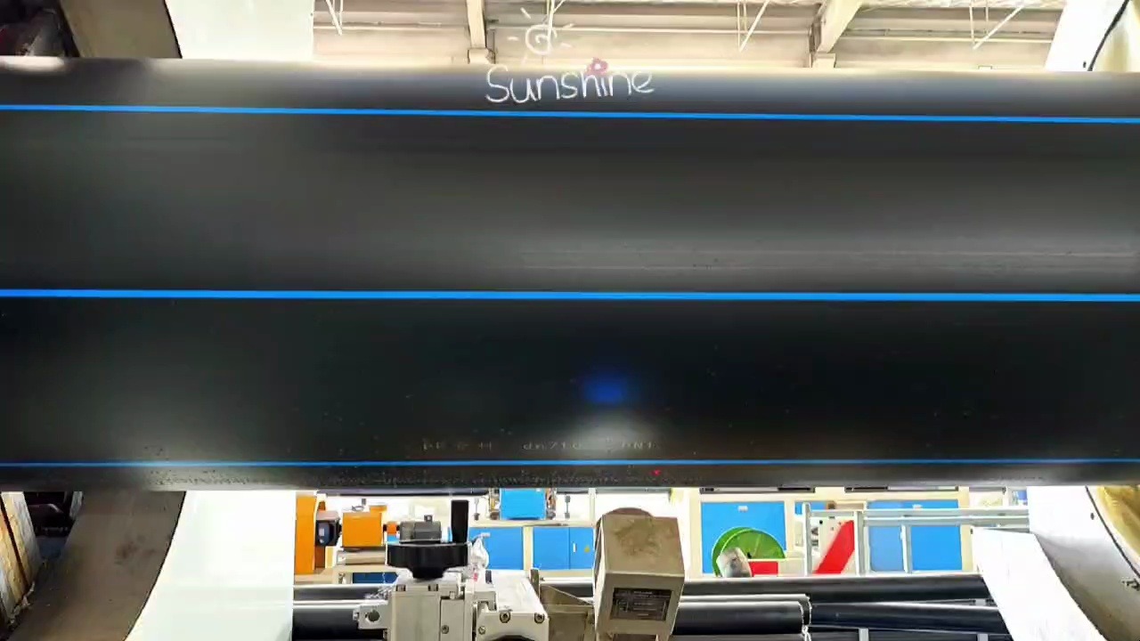 pe管厂家排污管大口径pe各种尺寸徐州润硕定做dn710、800