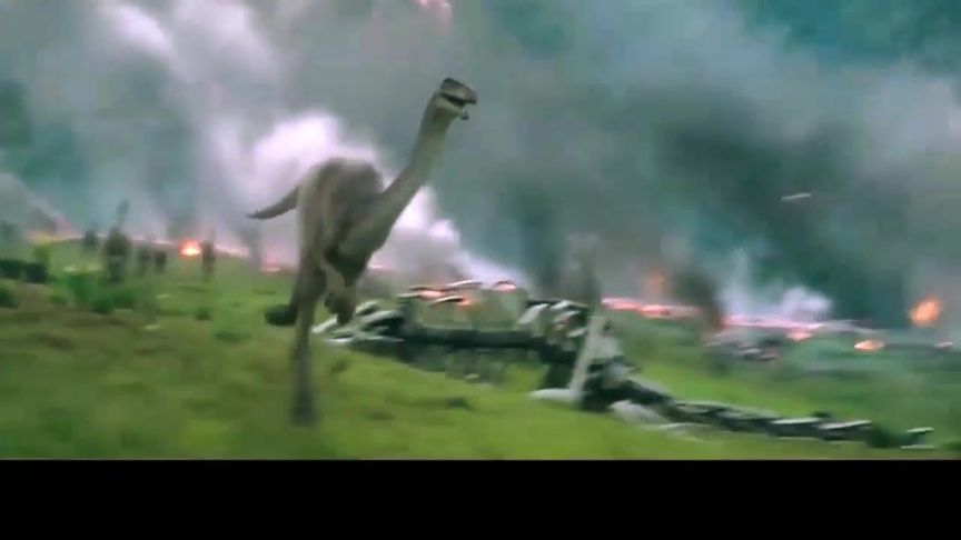 《侏罗纪世界2》这个片段,再现了火山爆发恐龙灭绝的现实