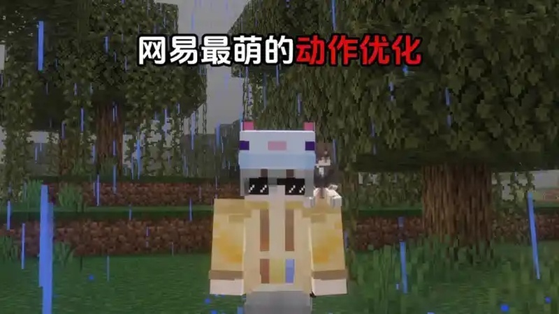这可能是网易我的世界最萌的动作优化