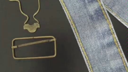 牛仔背带裙 挂钩安装教程