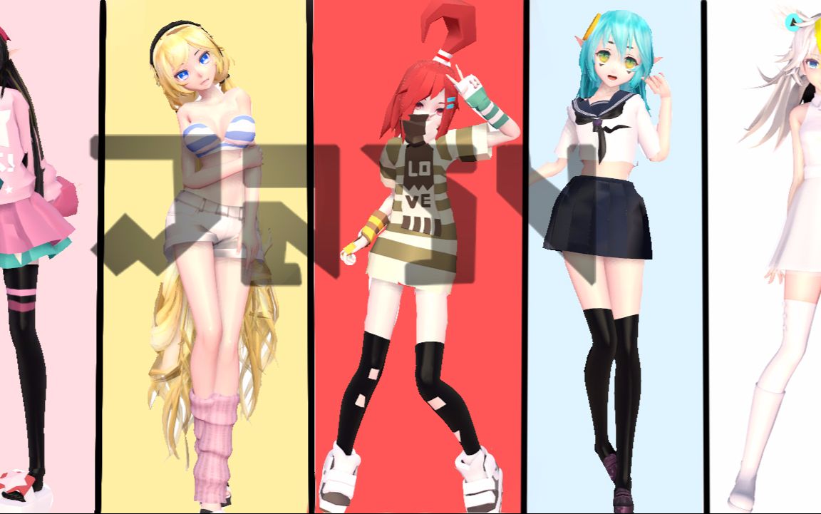 【凹凸世界mmd】我的深海梦里有你【凹凸世界女子组】