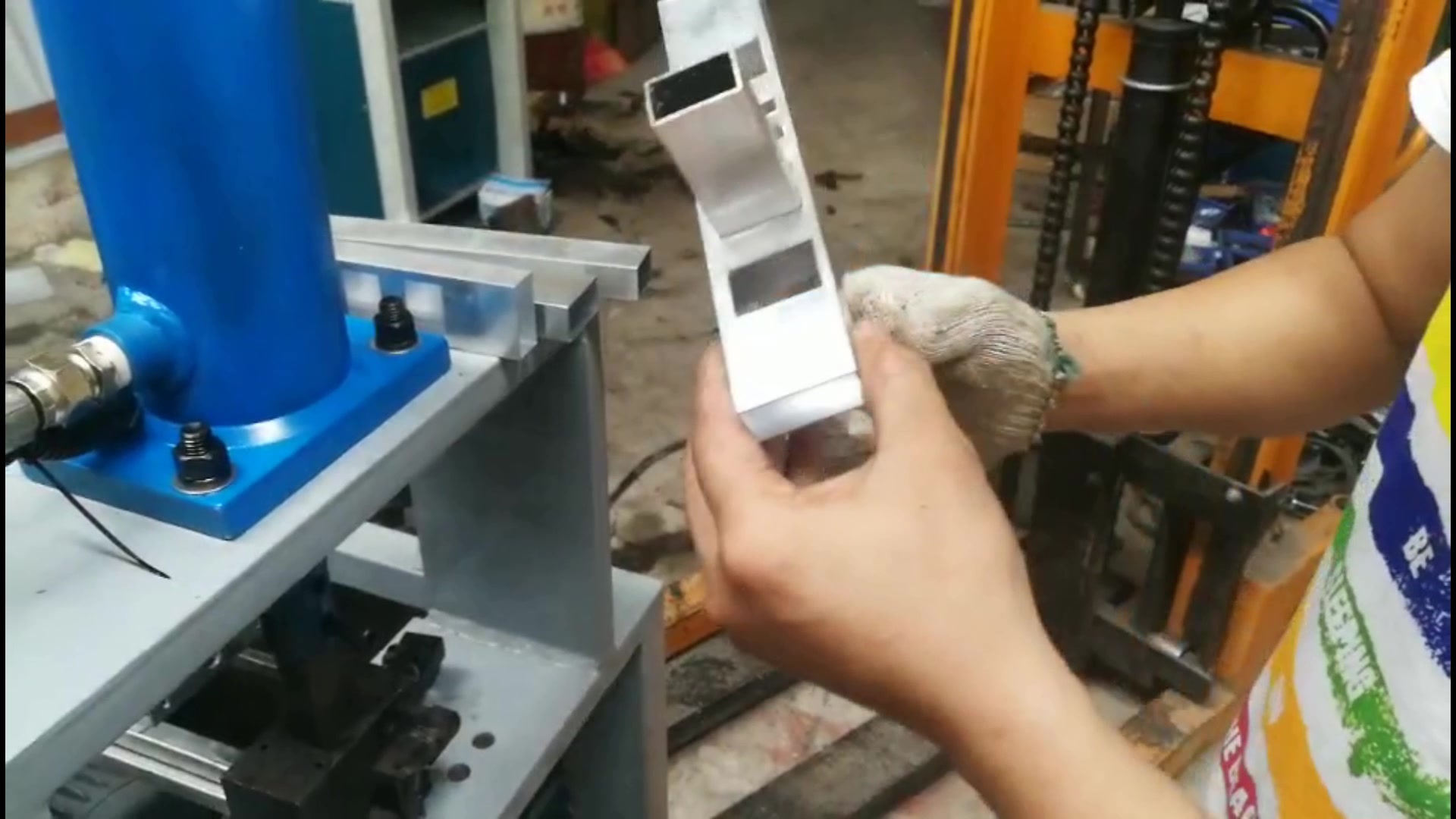 不锈钢铁管铝管冲孔机 镀锌管开孔器液压冲床冲压机器