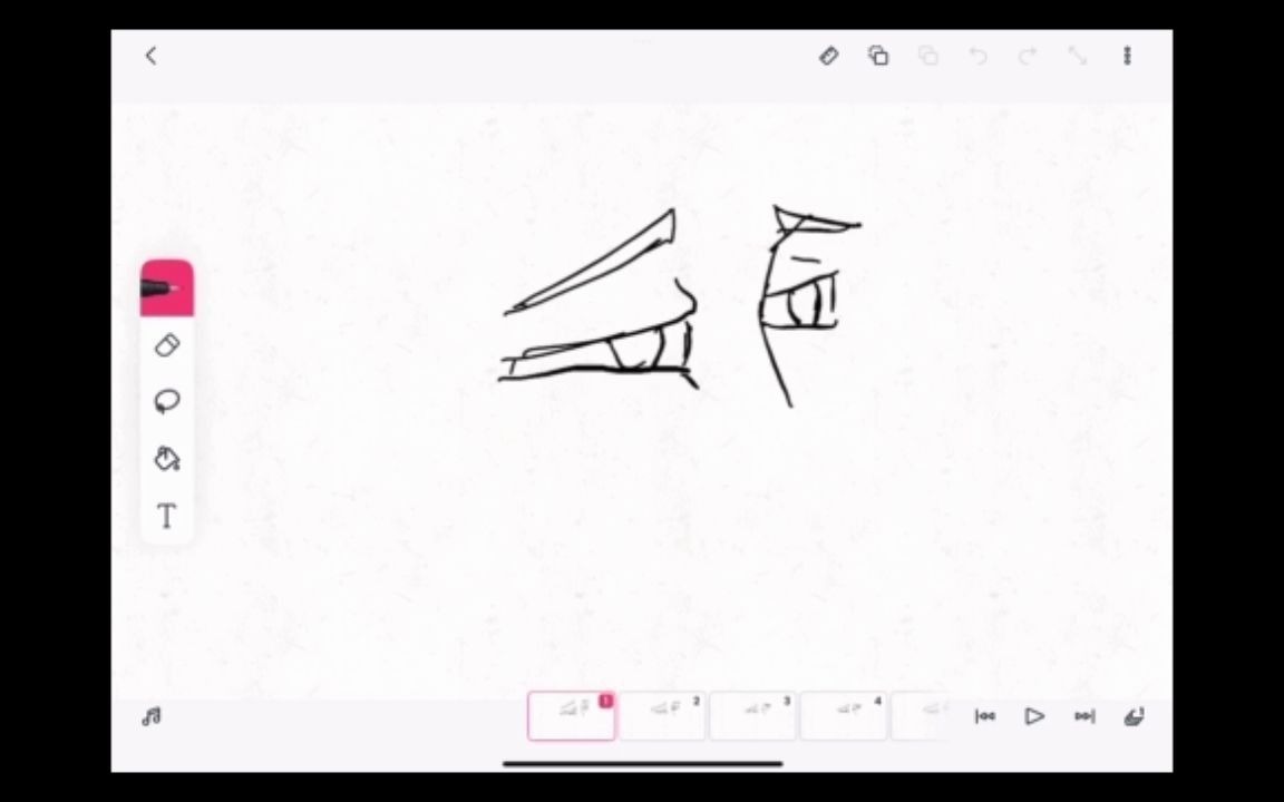 【ipad动画】眨眼动作,flipaclip