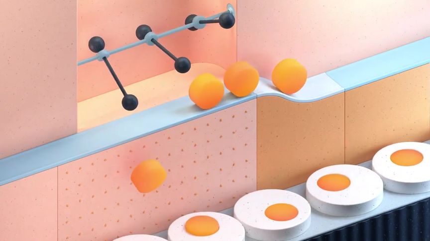 法国减压动画广告:看着很治愈的汉堡制作过程