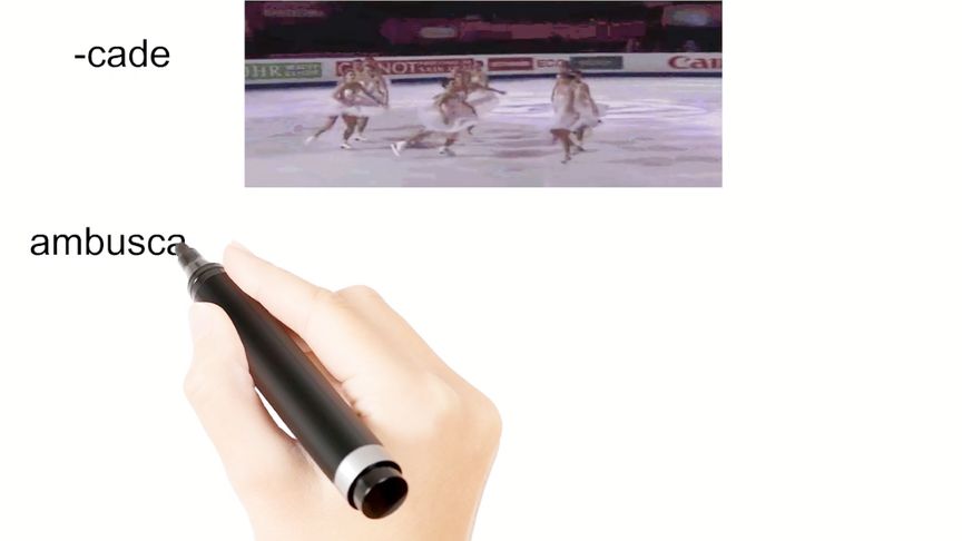 学英语词根词缀大学问之cade队列英语单词记忆英语学习方法