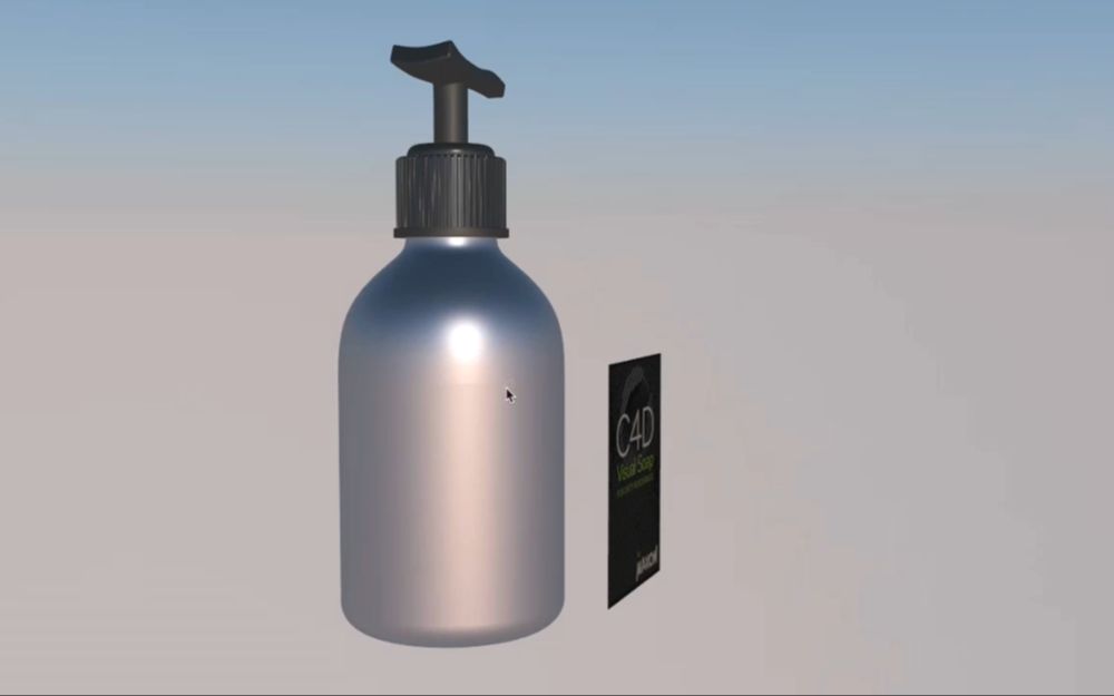 【C4D教程】C4D官方快速技巧精选6——如何将平面投射到曲面