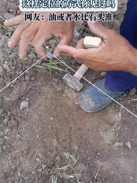 这是什么操作,这样定位的方式你见过吗,网友:油或者水比石头准