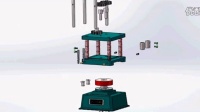 solidworks-夹具-悬挂式钻模板
