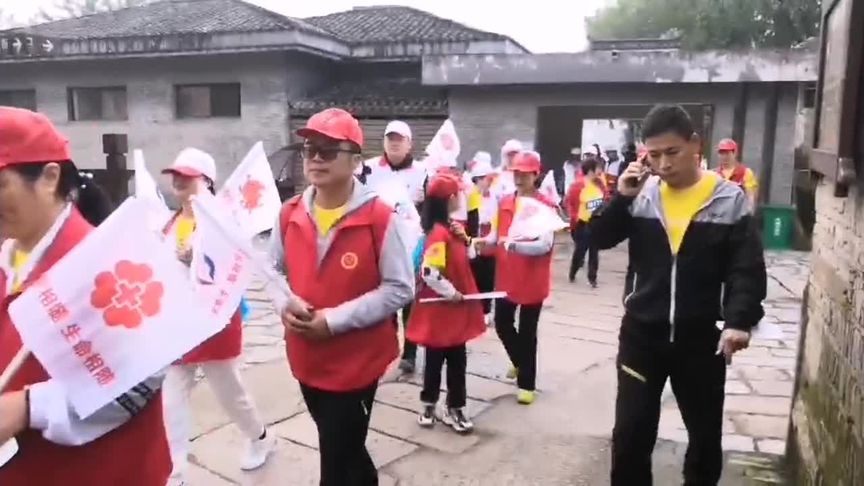 马拉松之“三献”宣传圆满!#团队精神 #红十字志愿者在行动