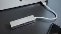 usb转网路线转换器type-c适用联想苹果macbook pro华为荣耀华硕air...