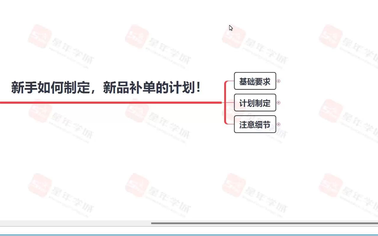 新手如何制定,新品补单的计划!