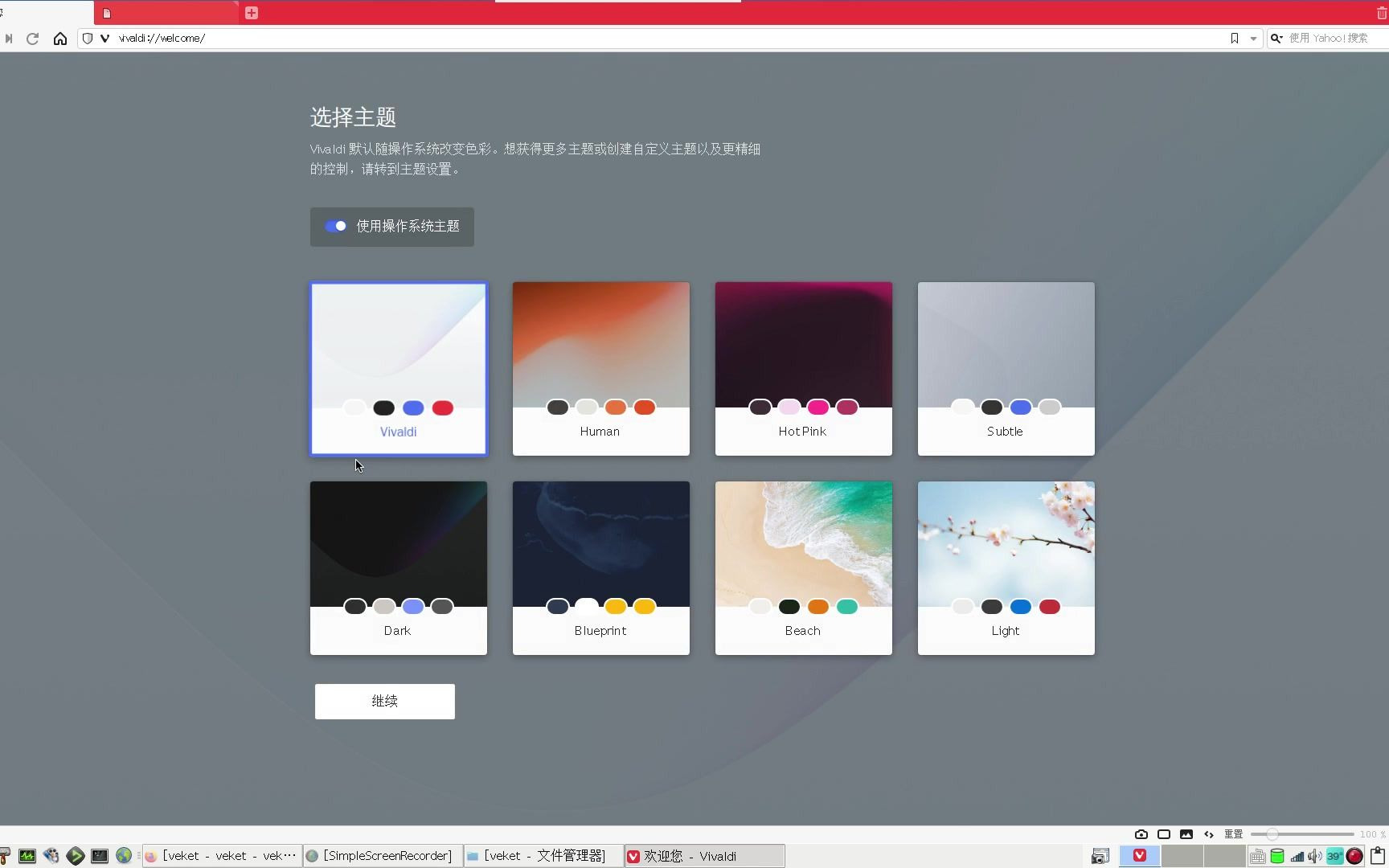 配置选项最多的浏览器可设定自由度最大的浏览器vivaldi一切皆可定制