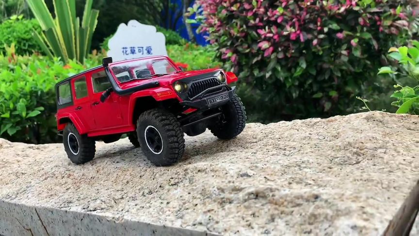 #rc模型视界 #原来你也玩fms #rc攀爬车